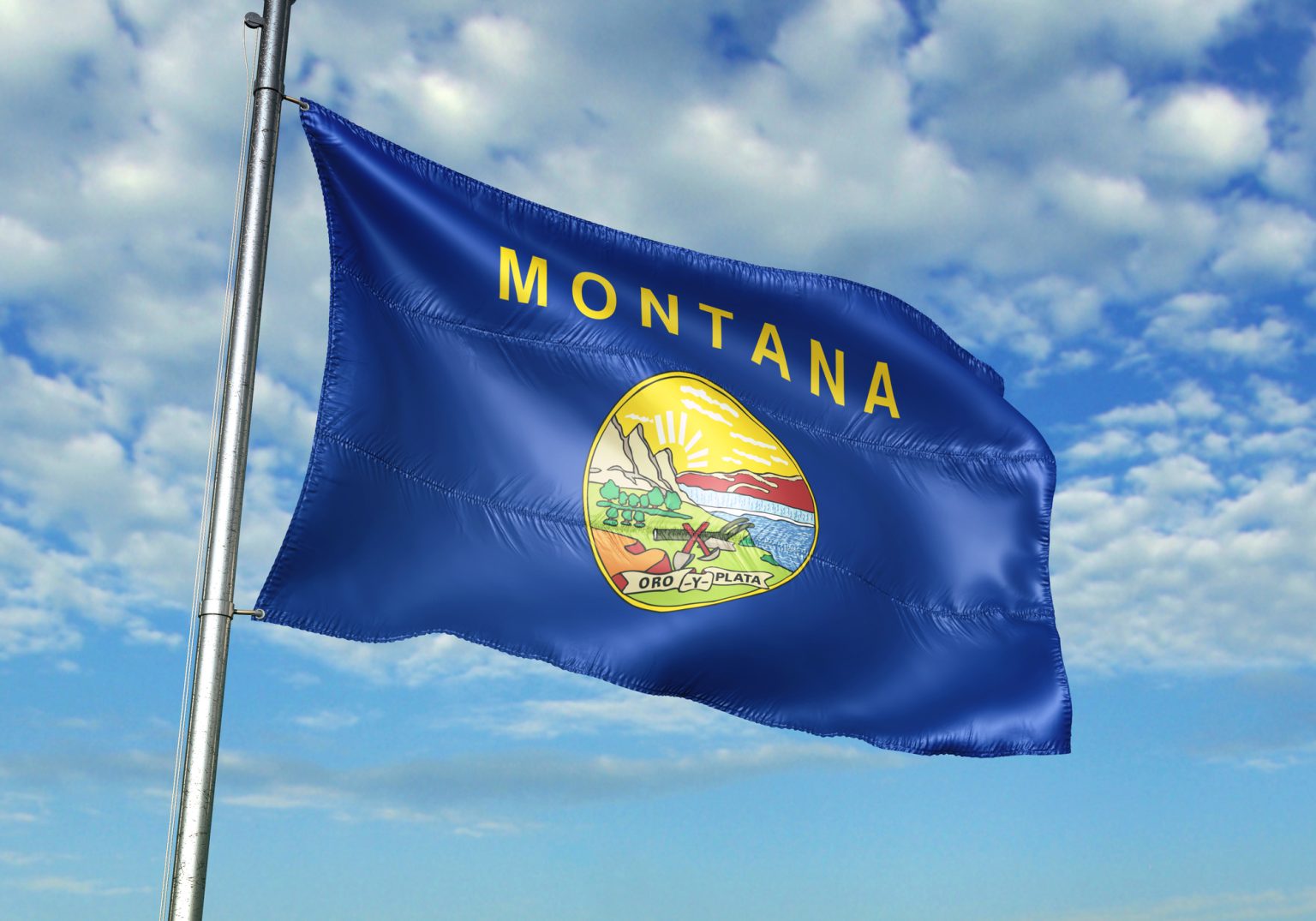 Montana State Flag | Veterans Flag Depot