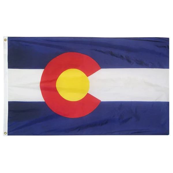 Colorado State Flag | Veterans Flag Depot